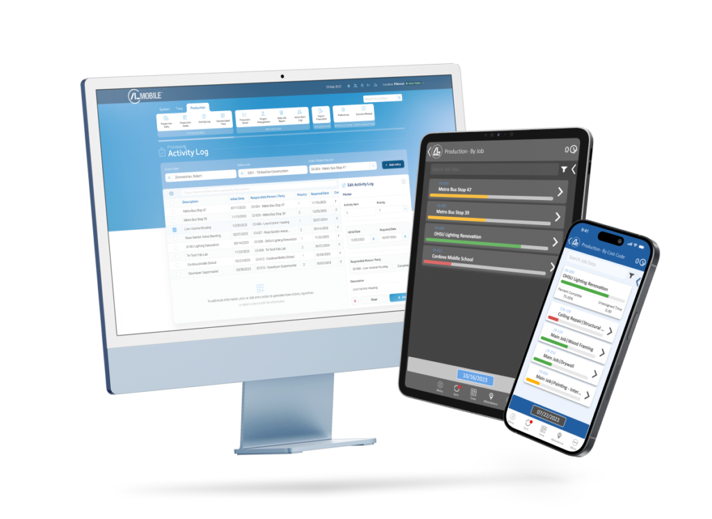 Production Tracking – AL Mobile | Tracking Software
