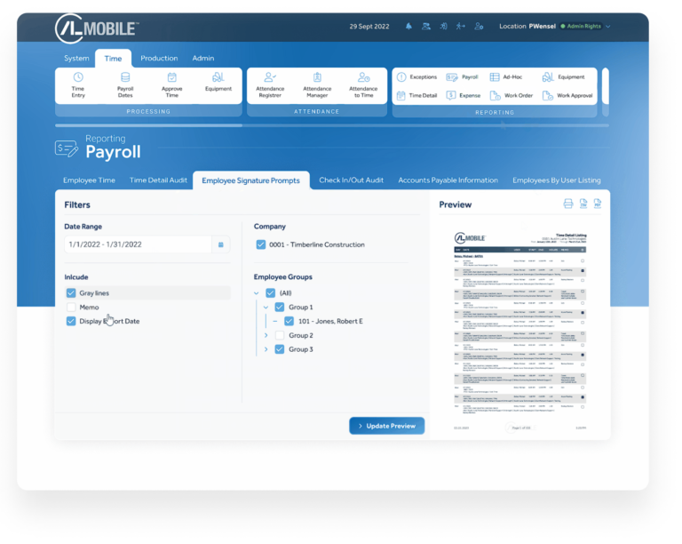 Time Tracking – AL Mobile | Tracking Software