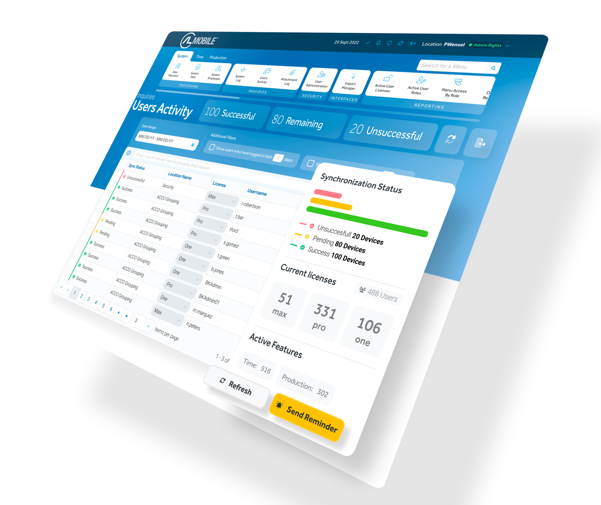 AL Mobile | Tracking Software